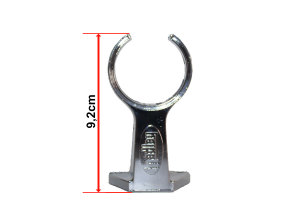 Holder for air horn for truck front, Hadley horn square 66/73 cm
