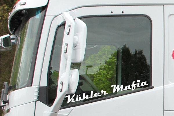 Mega selection of truck window stickers with Mafia lettering
